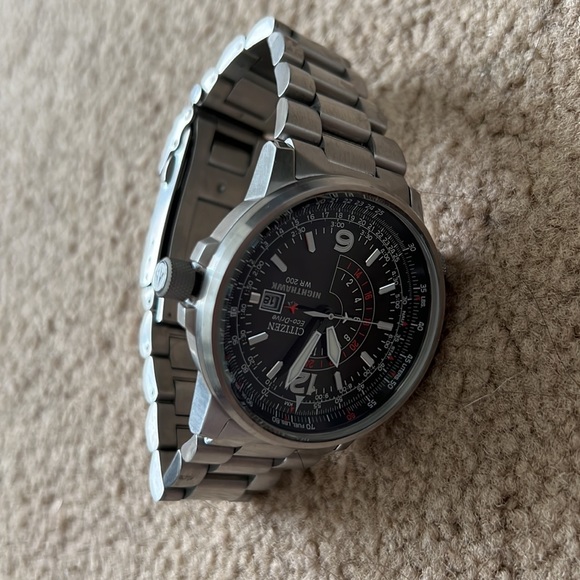 Citizen | Accessories | Mens Citizen Ecodrive Nighthawk Pilot Wr20 ...